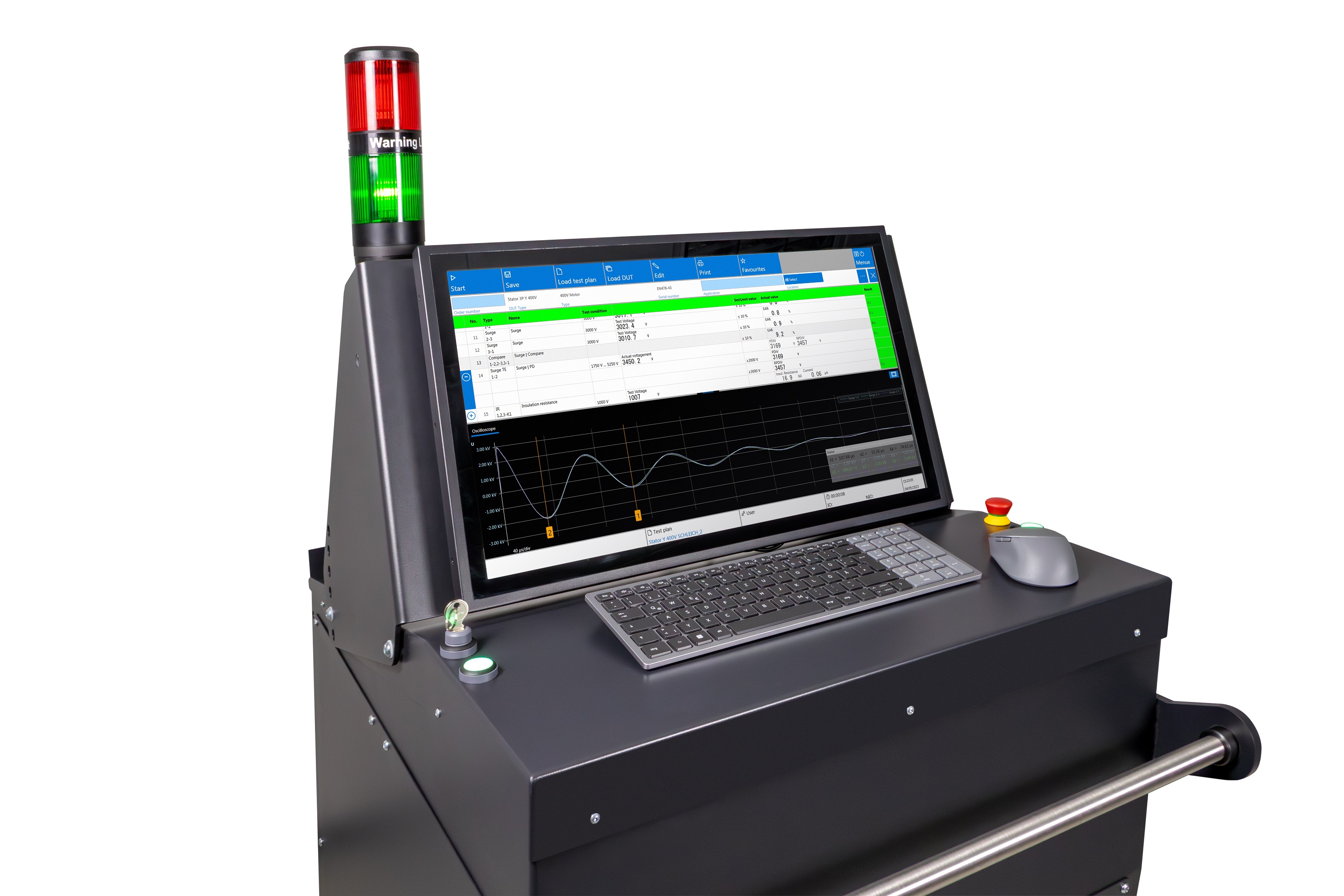 High Voltage MTC2R7 Surge Tester - Whitelegg Machines