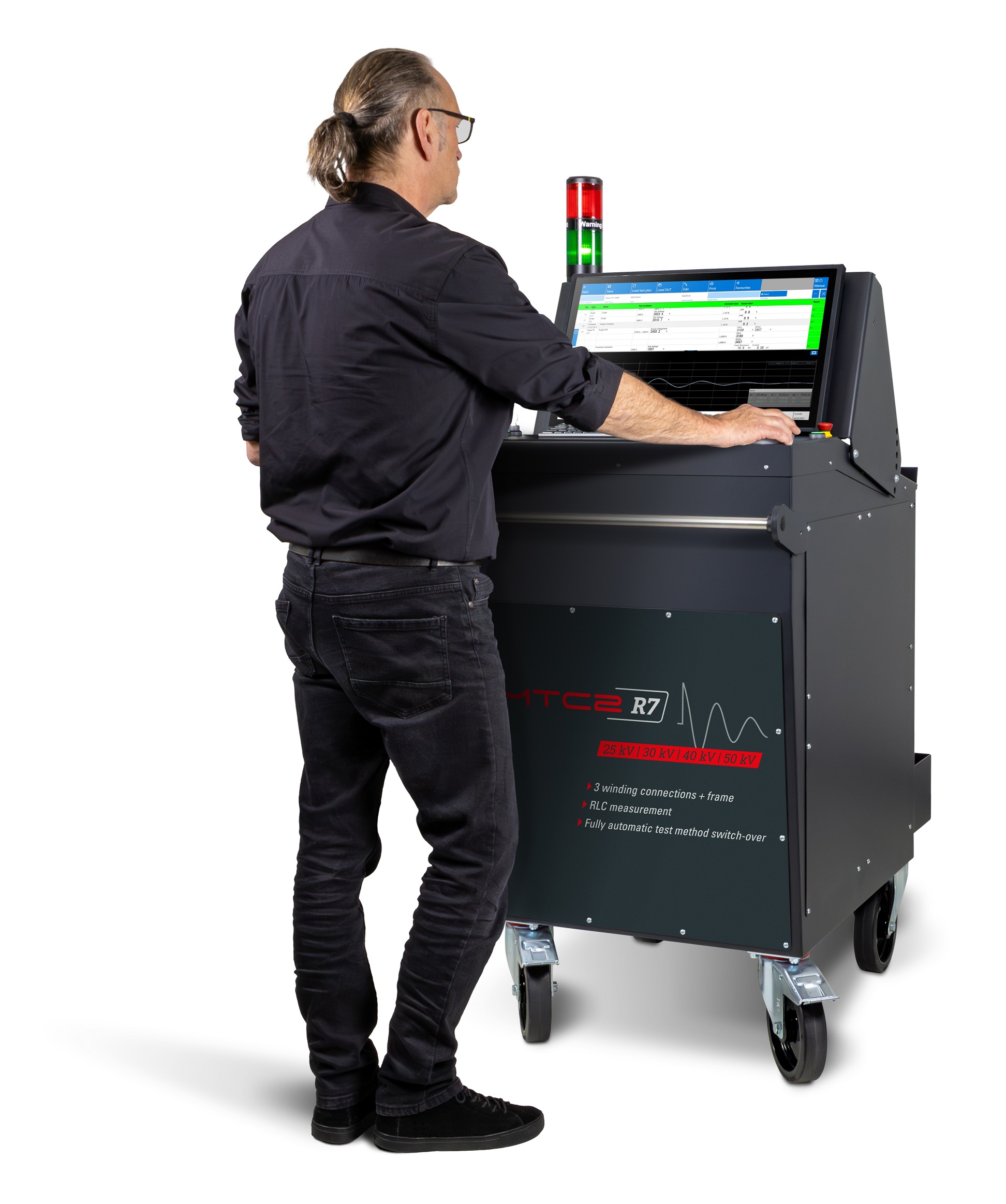 High Voltage MTC2R7 Surge Tester - Whitelegg Machines